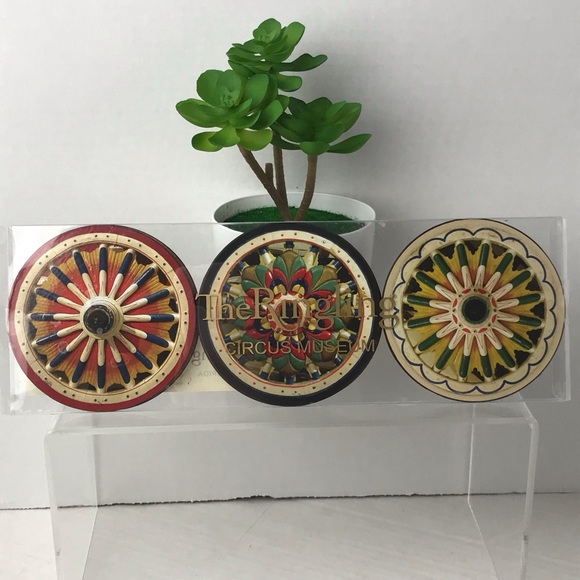 Dining | New The Ringling Museum Sarasota Fla Set Of Six Wagon Wheel ...